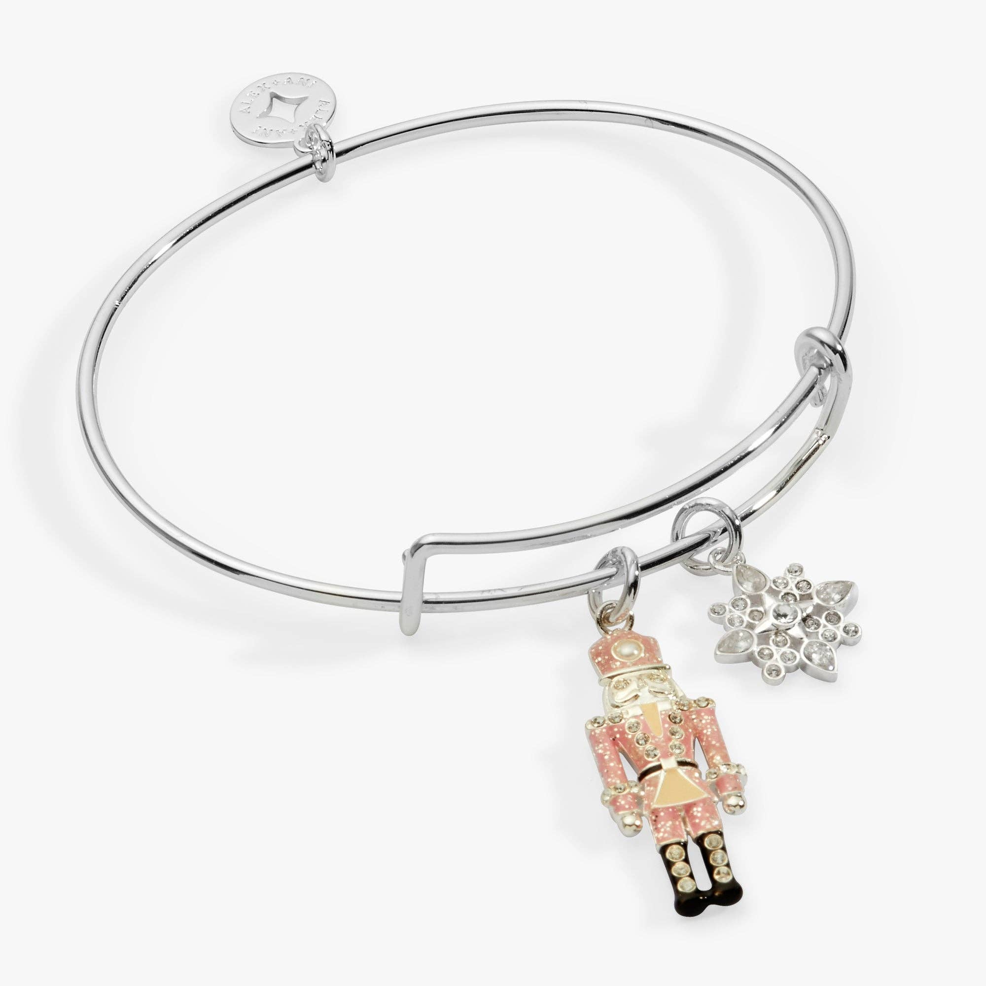 Nutcracker & Snowflake Charm Bangle – Seventh Shelf